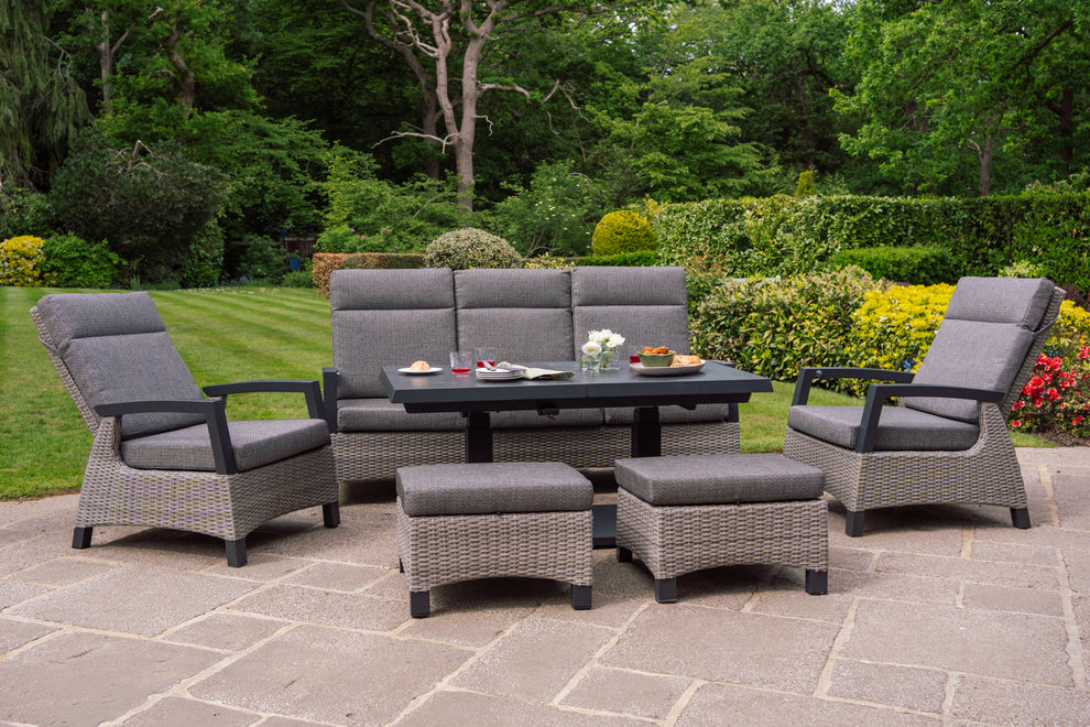 Rattan Height Adjustable & Extending Lounge Set – Innovators ...